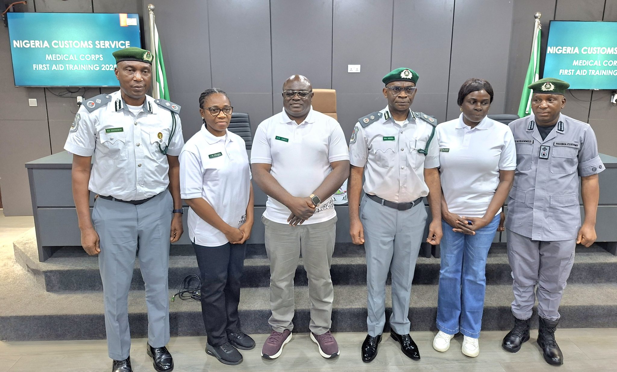Customs Launches First Aid Training for Officers At Apapa Command, Says ...