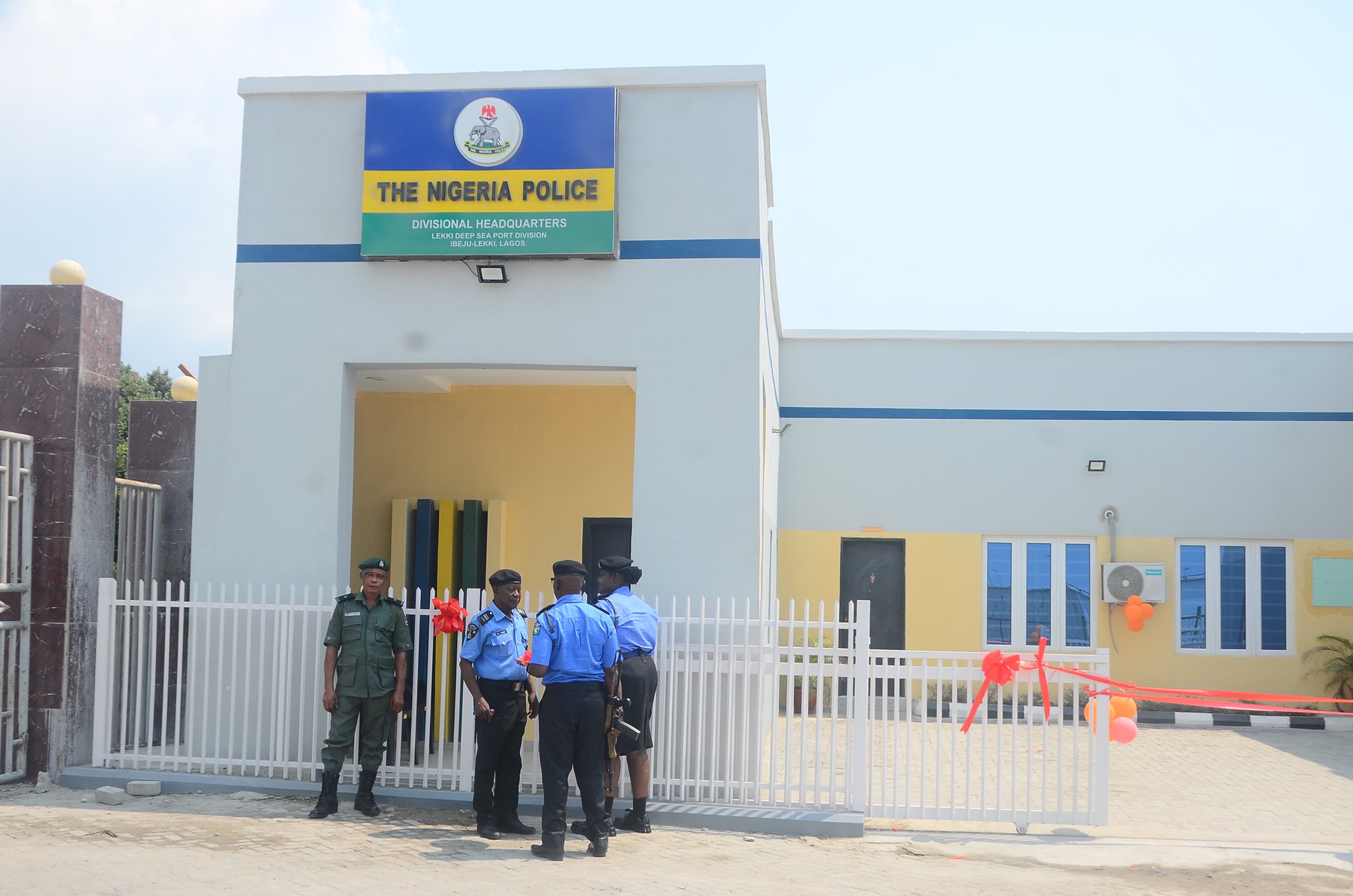 Lekki Ports Commissions State-of-the-Art Police Station – First with ...