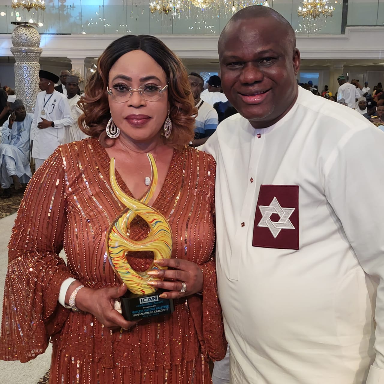 PHOTO TREND: Princess Vicky Haastrup bags ICAN Merit Awards – First ...