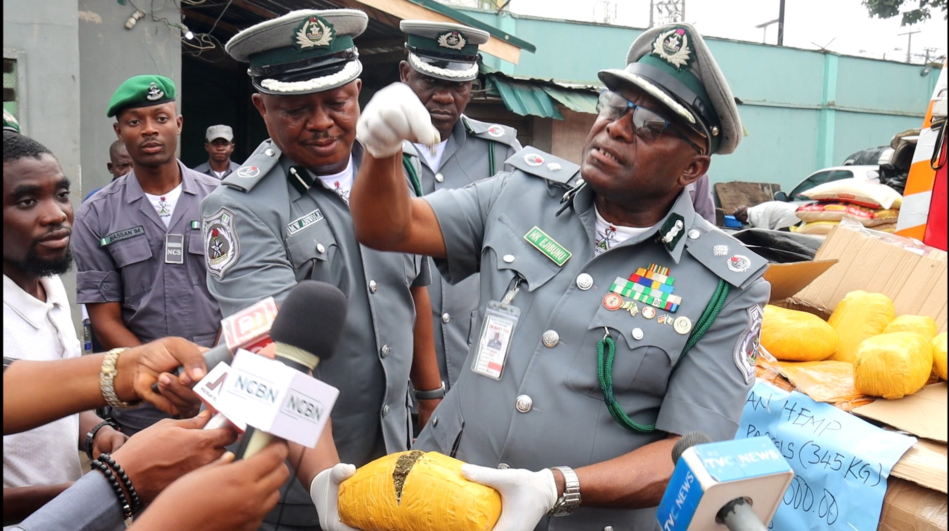 Customs FOU 'A' Intercepts 11 Truckloads of Rice, Indian Hemp Others ...